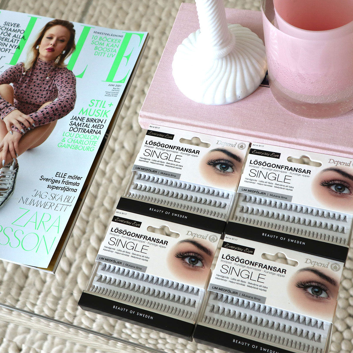 SINGLE LÖSÖGONFRANSAR ELEGANCE – Depend Cosmetic