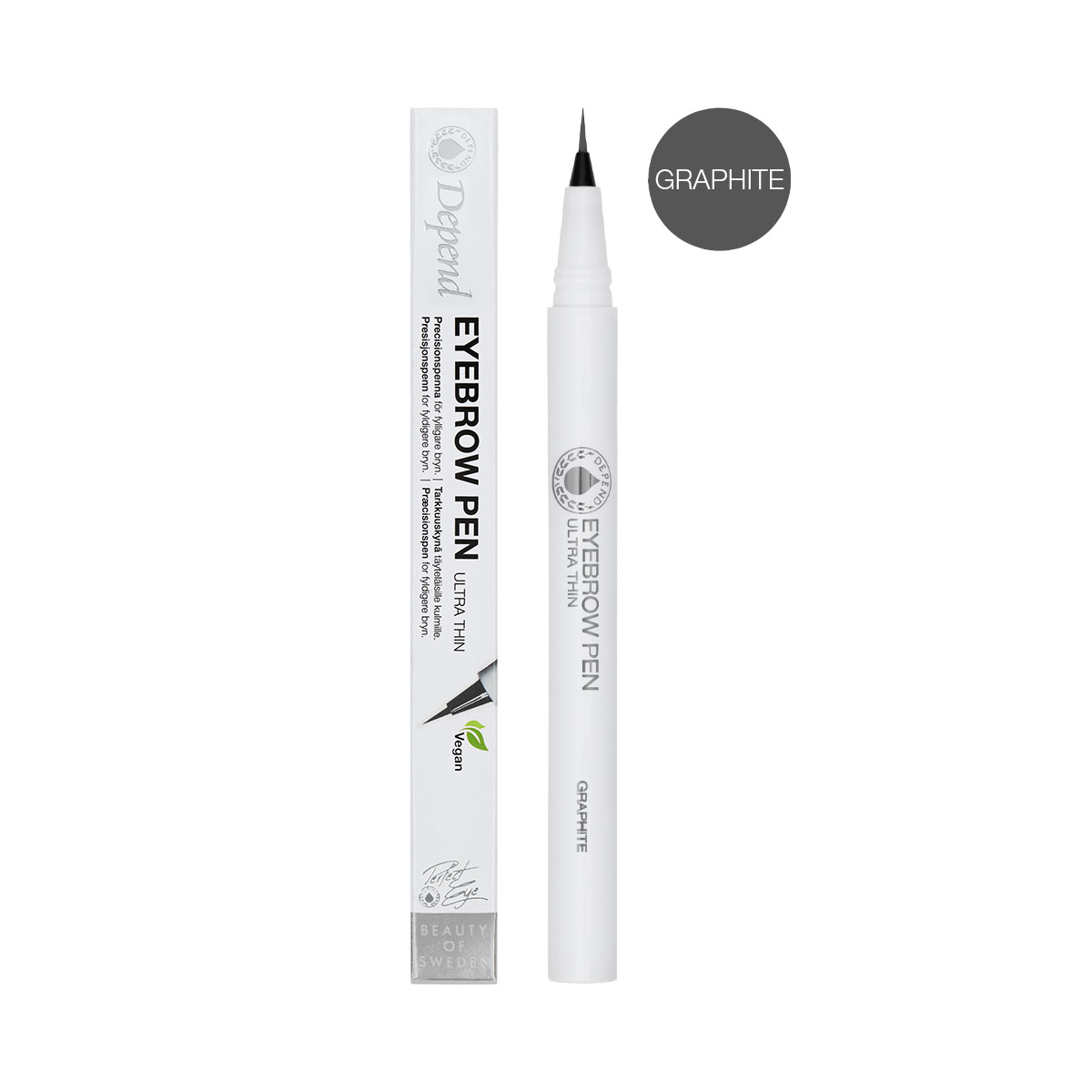 NEW! EYEBROW PEN ULTRA THIN GRAPHITE – Depend Cosmetic