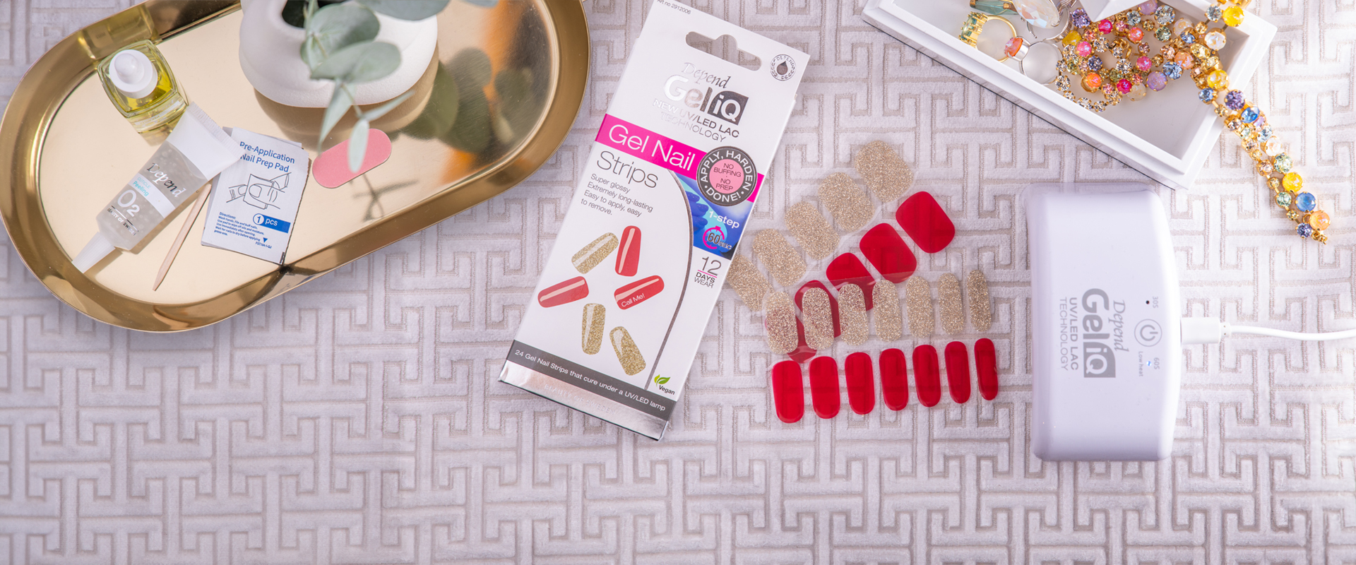 Gel iQ Gel Nail Strips – Depend Cosmetic
