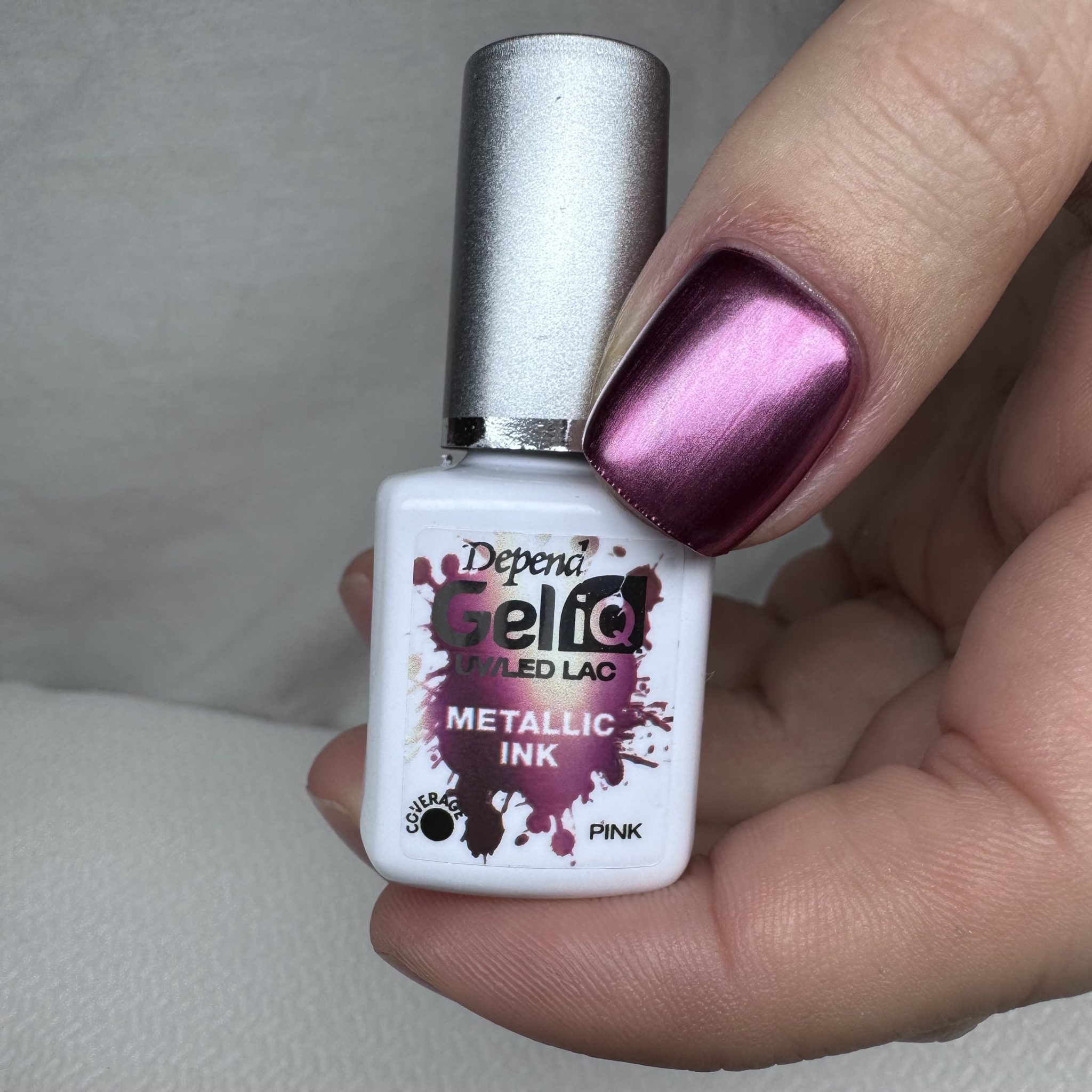 GEL IQ EFFECTS METALLIC INK PINK – Depend Cosmetic